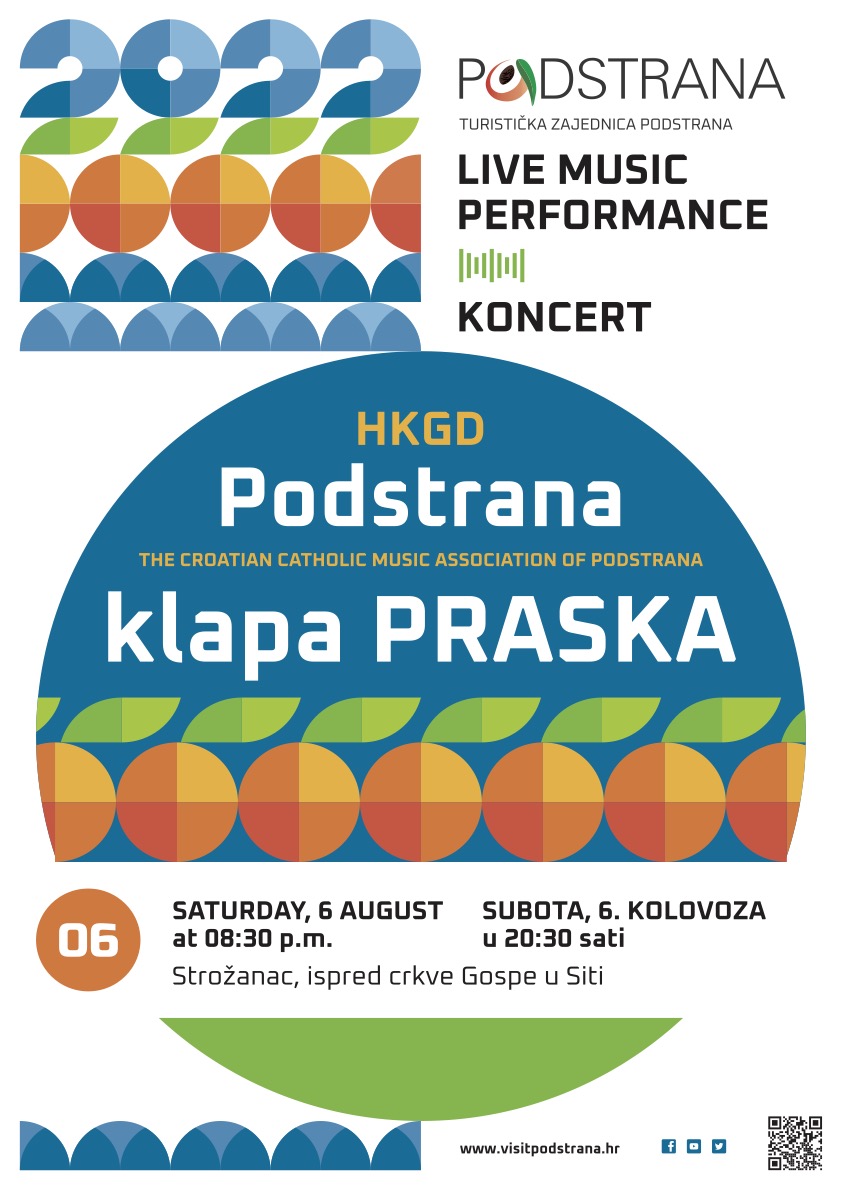 Glazbeni program HKGD Podstrana i Klape Praska - Turistička zajednica ...