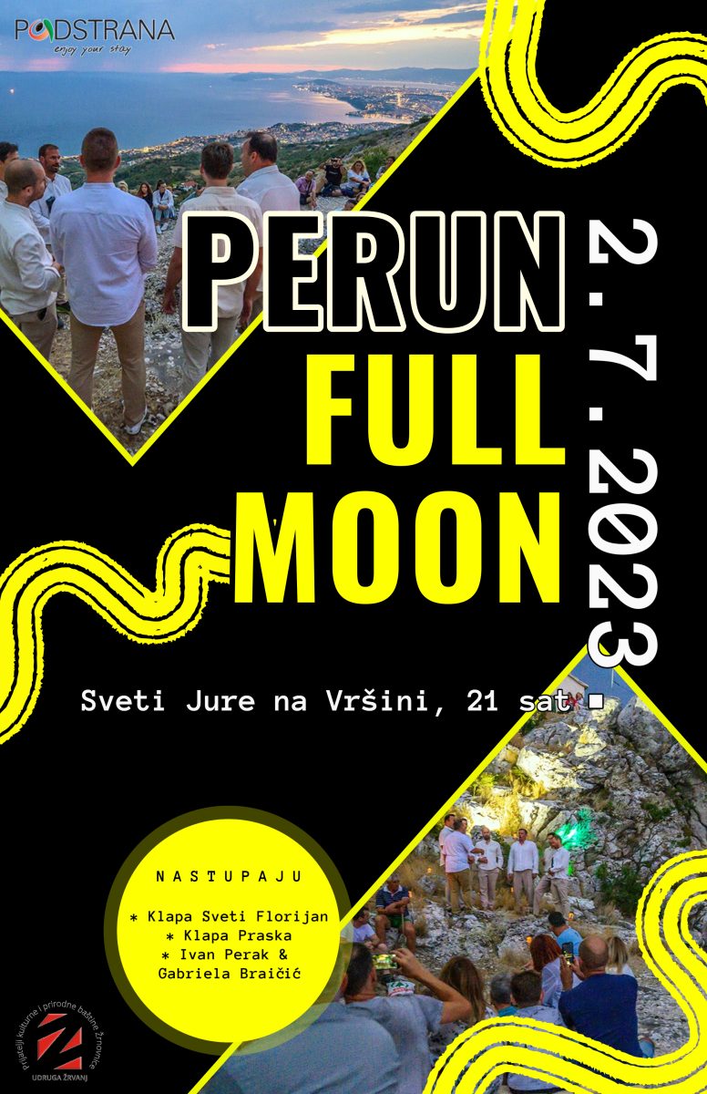 Perun full moon - Turistička zajednica Podstrana